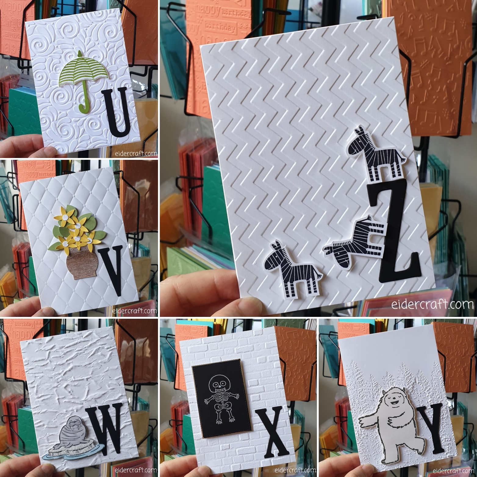 Alphabet Cards : U to Z